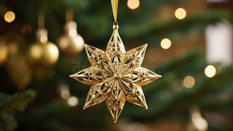 Patterns Christmas Tree Star Stock Illustration - Illustration of ...