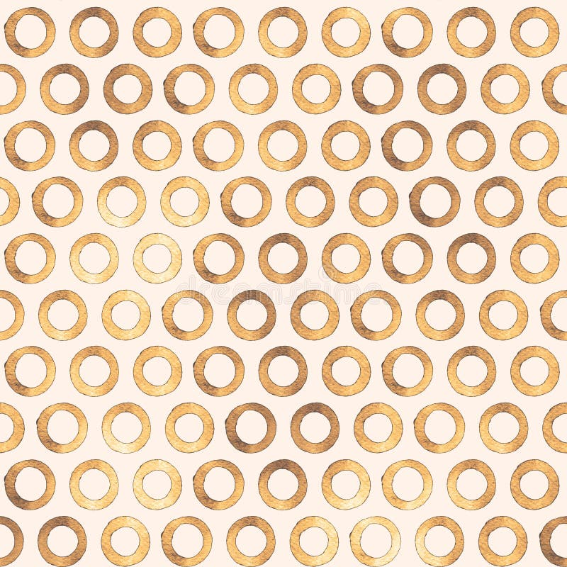 Patterns of Circular Shapes in Warm Tones Create a Unique Design ...