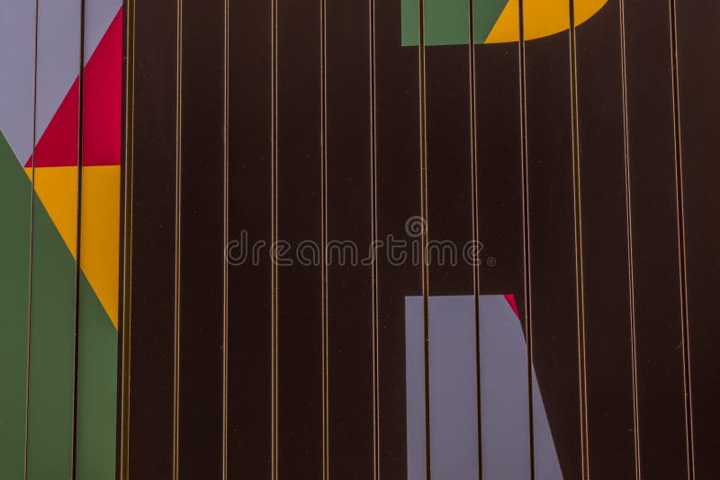 Patterns and Colors of the Signboard Stock Photo - Image of label ...