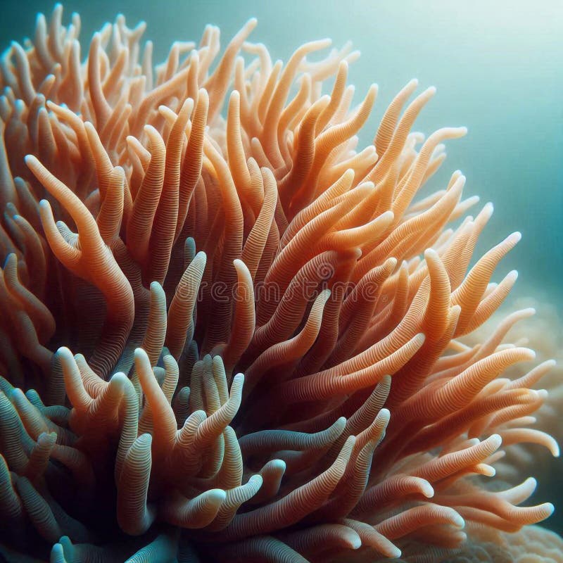 Patterns on Coral Surfaces Featuring Detailed Branching Formations ...