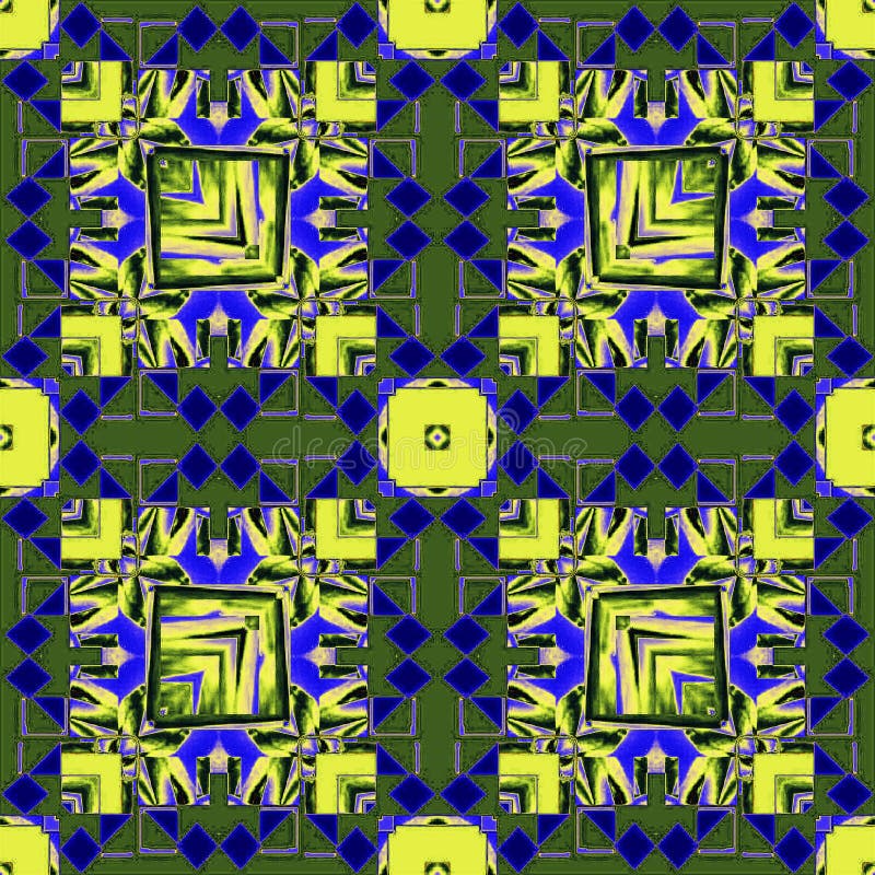 . in the World of Very Interesting Multi-colored Patterns. Stock ...