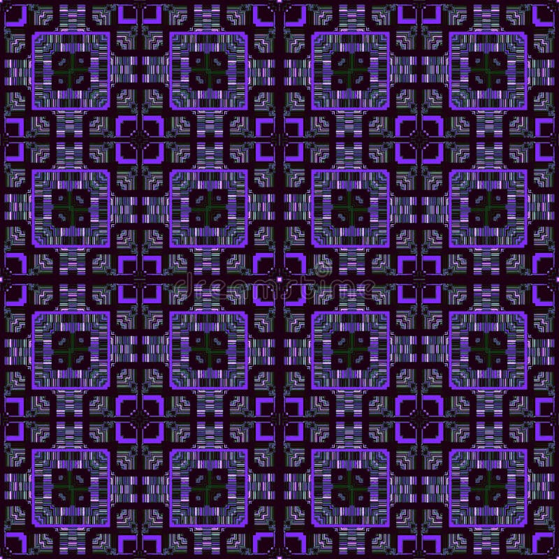 In the World of Very Interesting Multi-colored Patterns. Stock ...