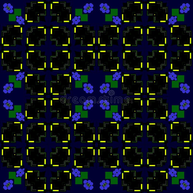 In the World of Very Interesting Multi-colored Patterns. Stock ...