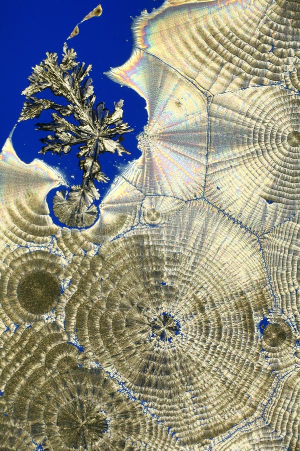 Patterns in crystals stock photo. Image of pattern, blue - 6228038