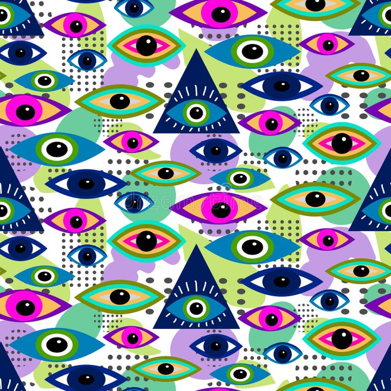 Patterns with Different Eyes in the Matisse Style and an Abstract ...