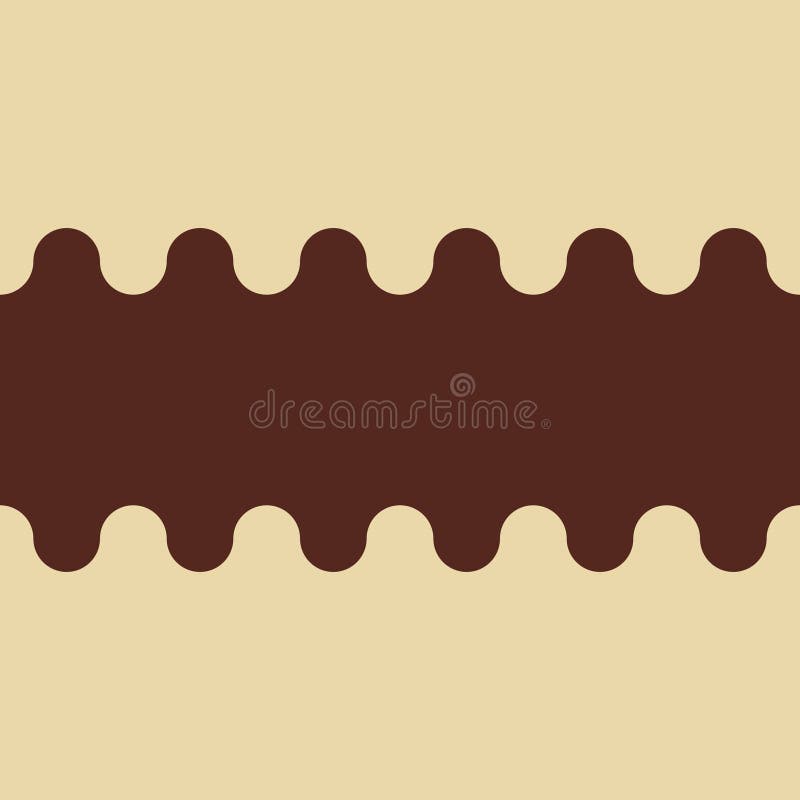 Dripping Melted Chocolate Background. Brown and White Chocolate Shades. Seamless Repeating ...