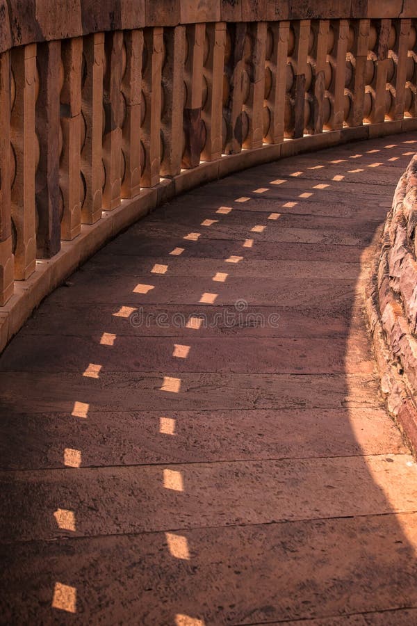 Path to enlightenment stock image. Image of sanchi, track - 196651265