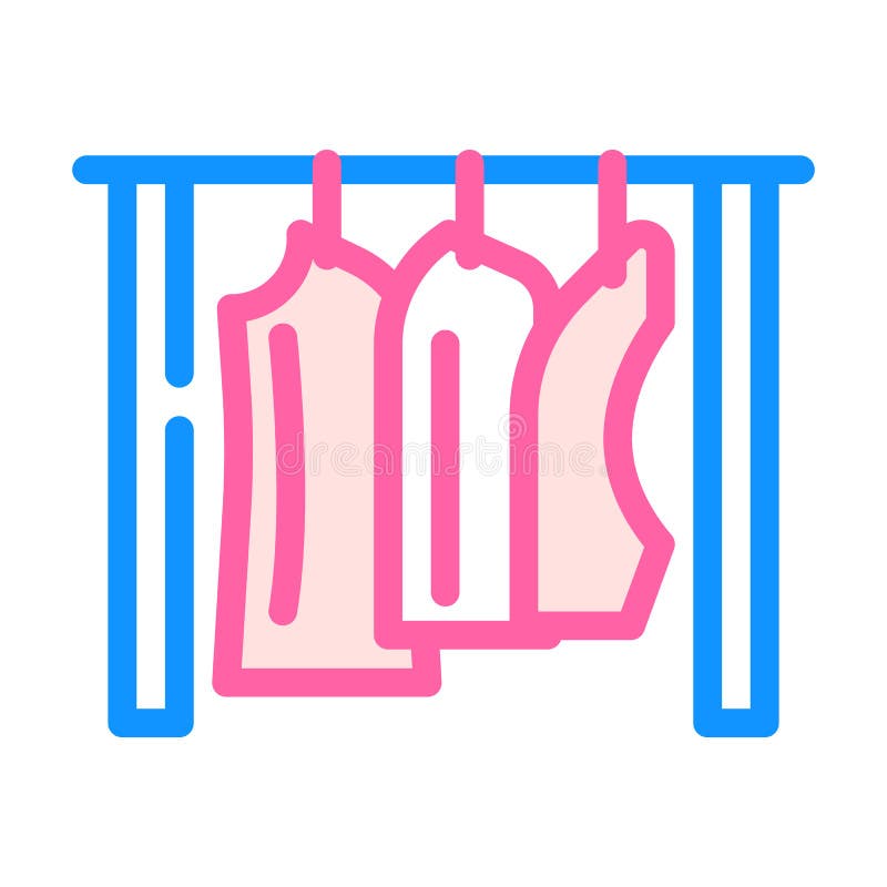 Patterns Fabric Production Color Icon Vector Illustration Stock Vector ...