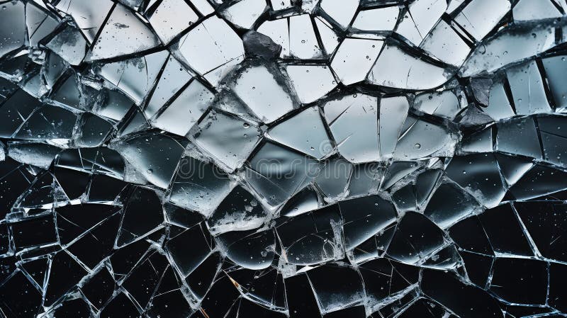 Patterns falling glass stock illustration. Illustration of texture ...