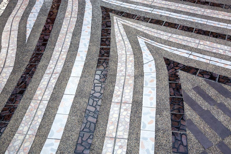 Patterns of floor tiles. stock photo. Image of architecture - 296487590