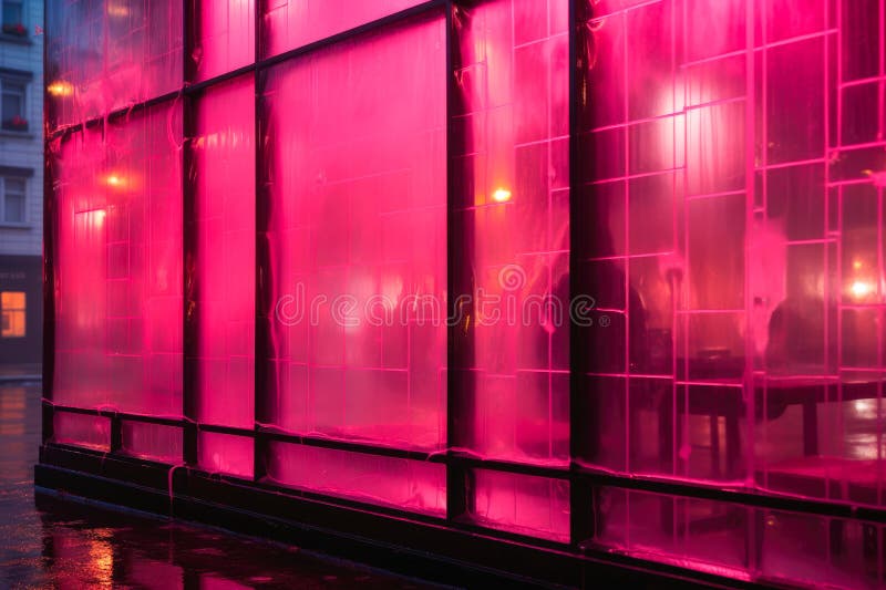 Patterns Formed by Delicate Raindrops or Misty Steam on Windows and ...