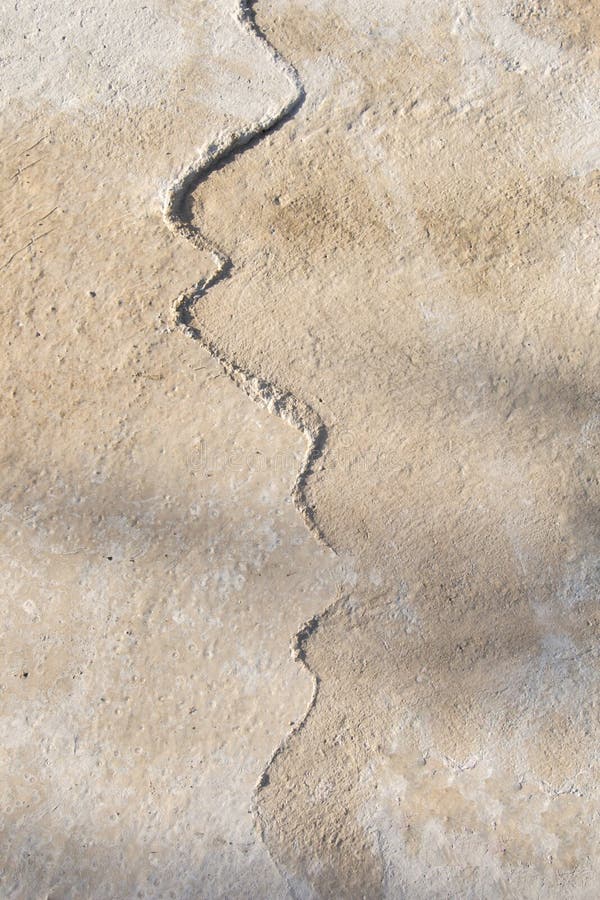 Patterns on Freshly Poured Concrete Surface Stock Photo - Image of fire ...
