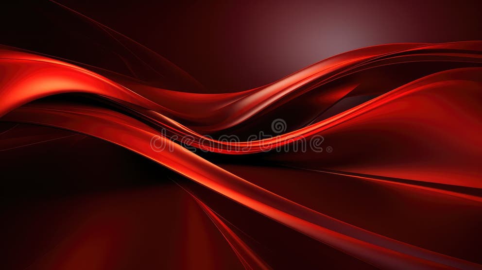 Patterns Futuristic Background Red Stock Illustration - Illustration of ...