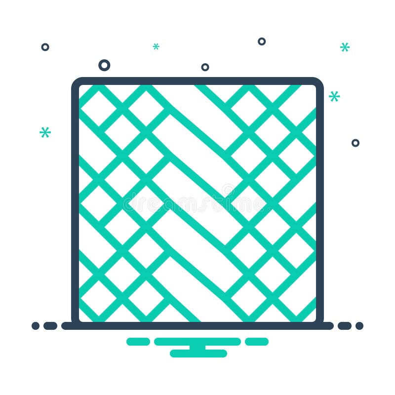 Mix Icon for Patterns, Sample and Flooring Stock Vector - Illustration ...