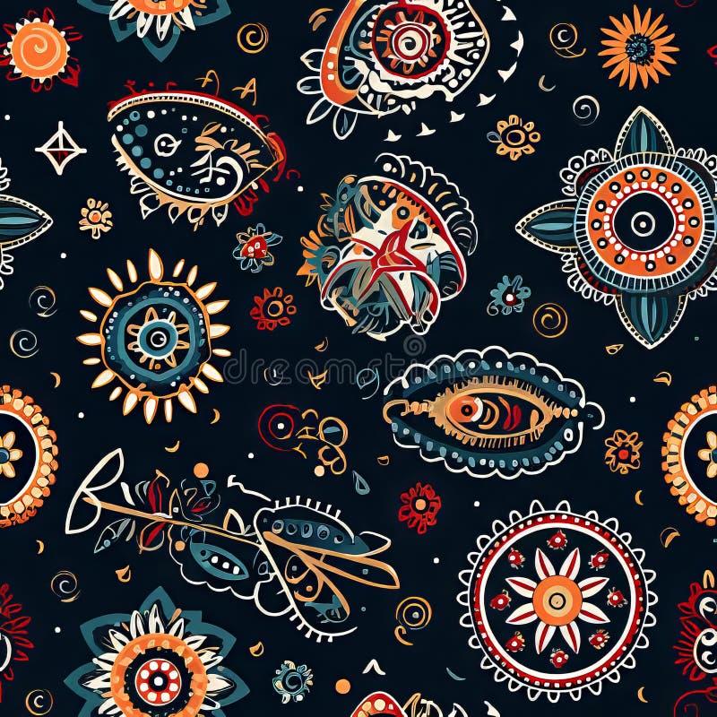 Patterns Inspired by Various Cultures and Ethnicities, Generative AI ...