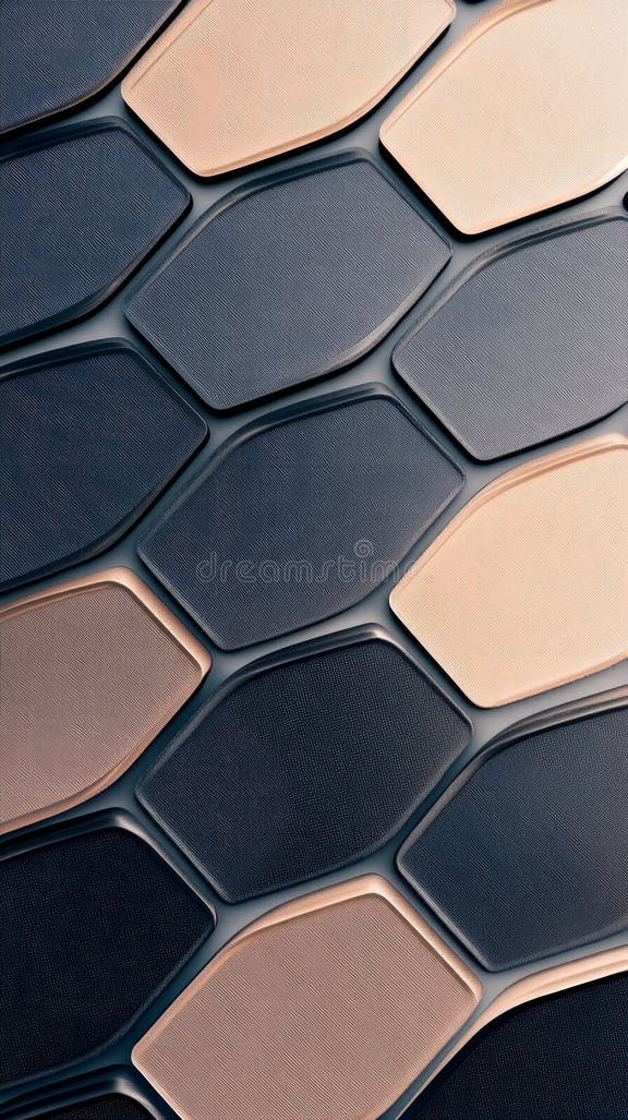 Patterns of Interlocking Geometric Shapes in Dark and Light Shades ...