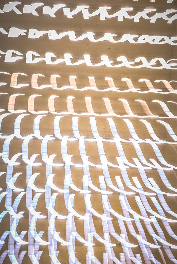 Patterns of Light and Shadow Created by Reflections on a Textured ...