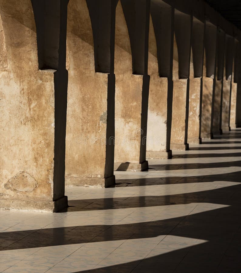 Patterns of Light and Shadow in Souq Wakra - Middle East - Doha - Qatar ...