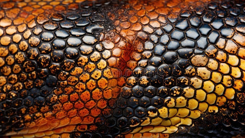 Patterns Lizard Skin Texture Stock Illustration - Illustration of ...