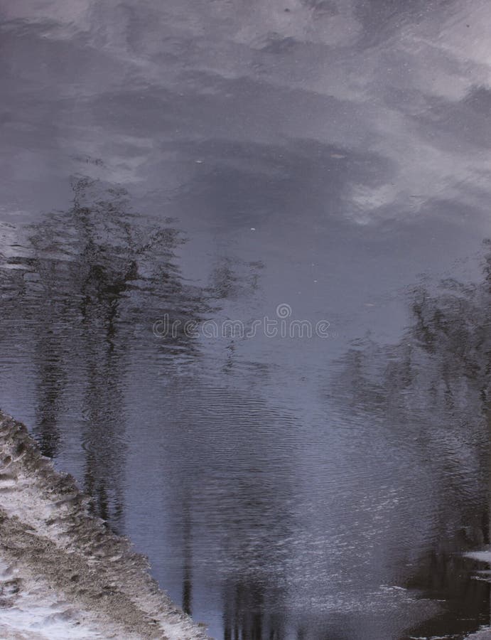 Patterns of Movement of Water in the Pool. Stock Image - Image of blue ...