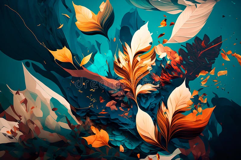 Patterns with Muted, Elegant Color Palettes and Random Splashes of ...