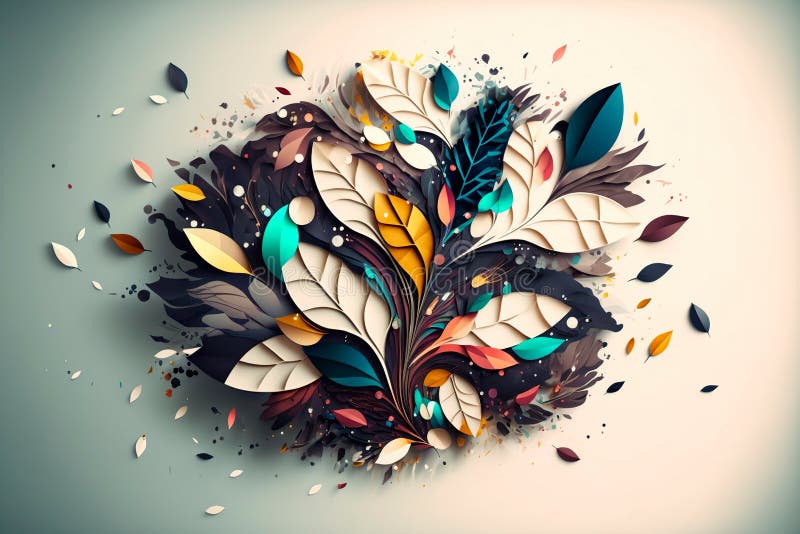 Patterns with Muted, Elegant Color Palettes and Random Splashes of ...