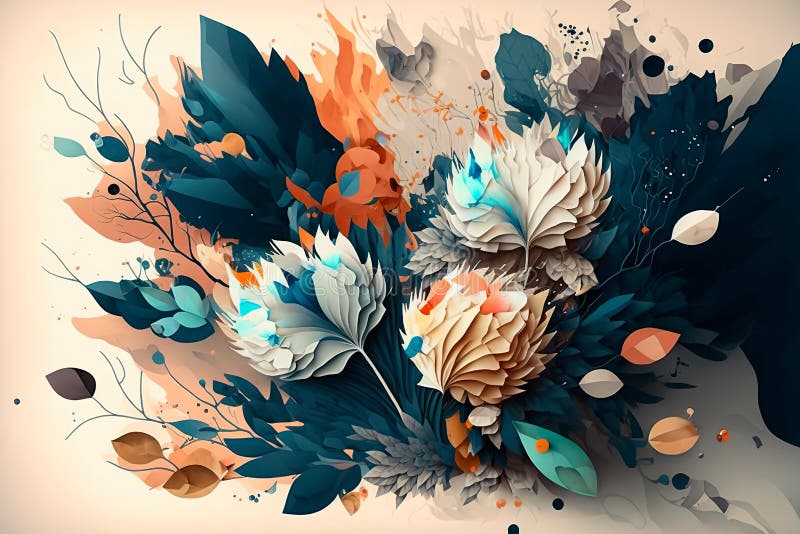 Patterns with Muted, Elegant Color Palettes and Random Splashes of ...