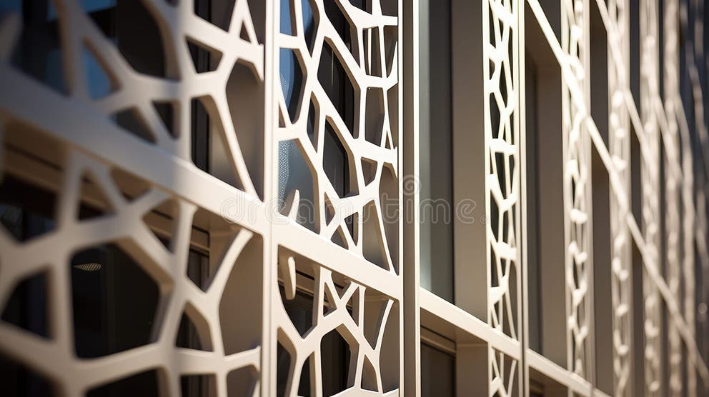 Patterns office tower stock illustration. Illustration of materials ...