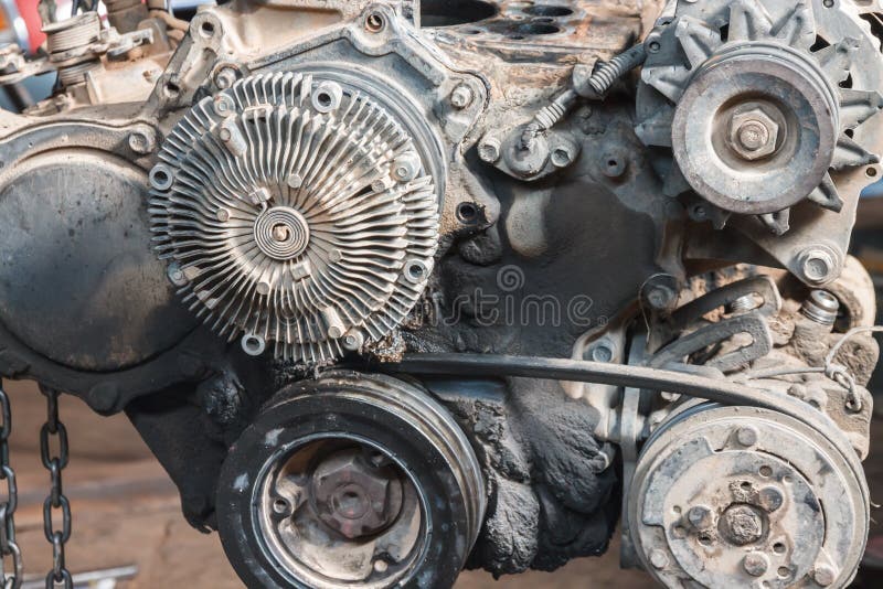 Patterns, Old Engine Diesel Stock Photo - Image of iron, parts: 40033544
