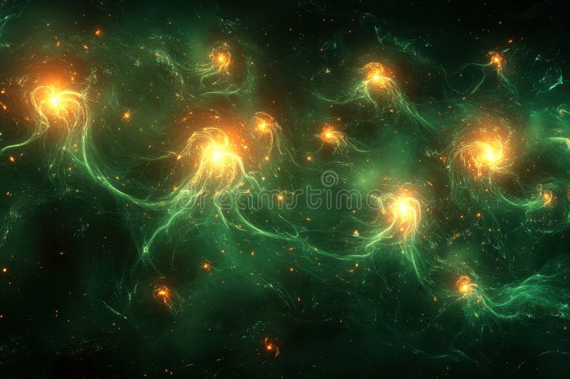 Patterns with Organic Clusters Representing Thermal Energy ...