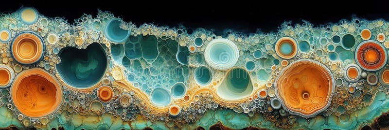 Patterns with Organic Clusters Representing Thermal Energy ...