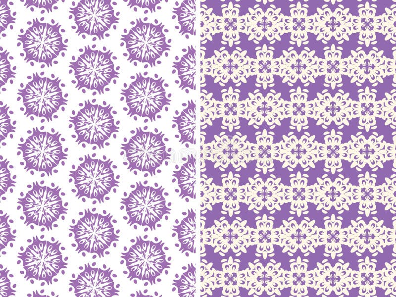 Patterns in purple colors stock vector. Illustration of graphic - 73100645