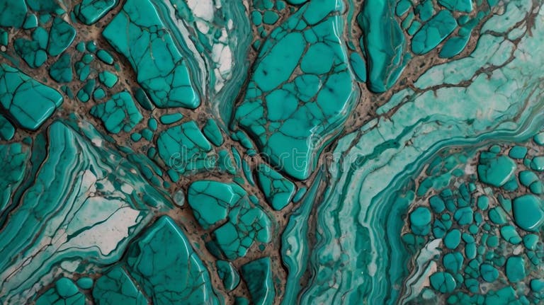 Patterns on Rare Marble Surfaces Featuring Natural Emerald-like ...