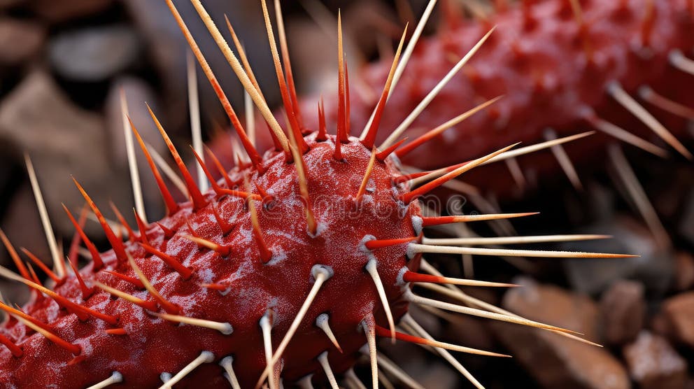 Patterns red rock cactus stock illustration. Illustration of ...