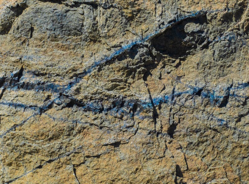 Patterns in a rock stock image. Image of geometric, patterns - 173538177