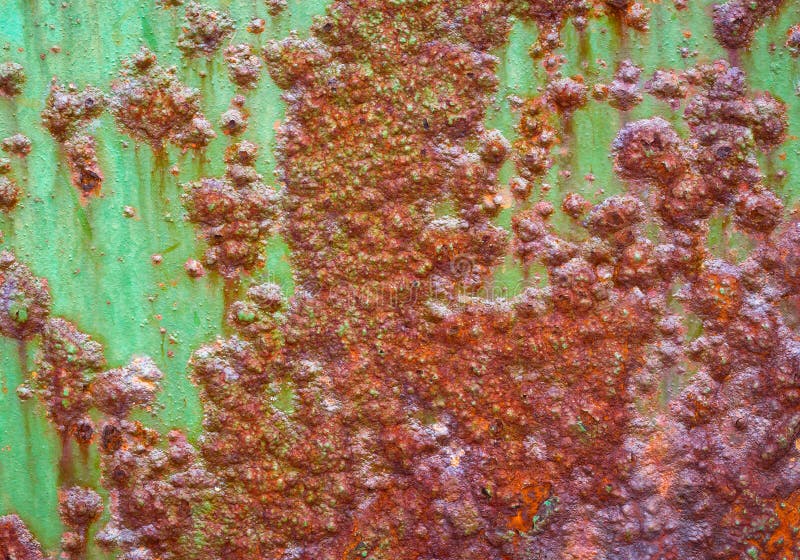 Patterns of Rust on the Steel Floor. Stock Photo - Image of corrosion ...