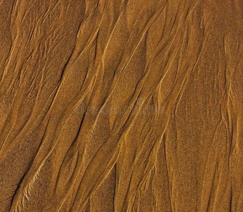 Patterns in the sand stock image. Image of pattern, background - 134795849