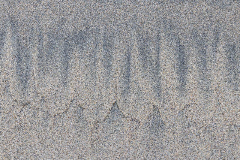Patterns in the Sand on an Ocean Beach Stock Photo - Image of state ...