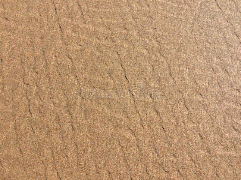 Patterns in the Sand from the Waves and Wind, Sea Sand Stock Photo ...