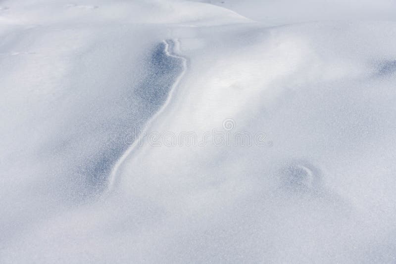 Patterns in the snow stock image. Image of outdoor, copy - 154869435