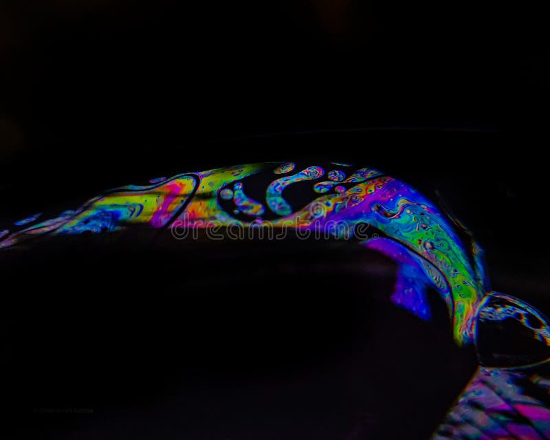 Patterns of soapy bubble stock illustration. Illustration of circle ...