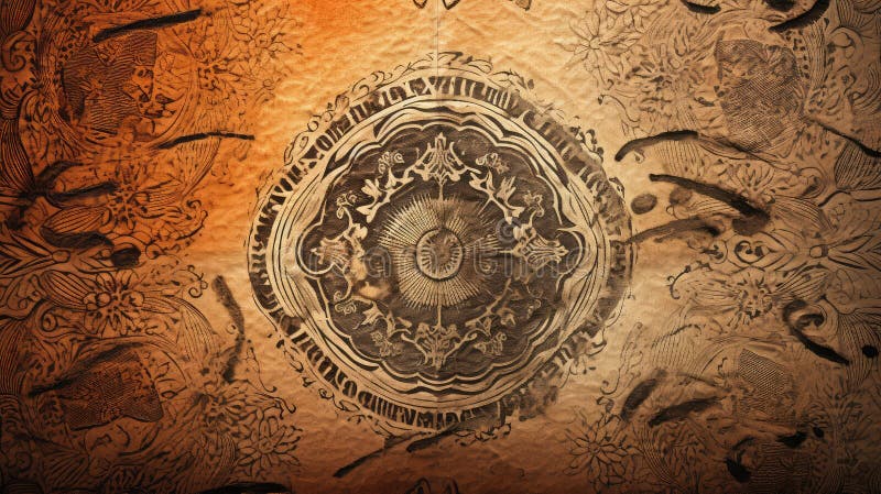 Patterns stamp texture stock illustration. Illustration of generated ...