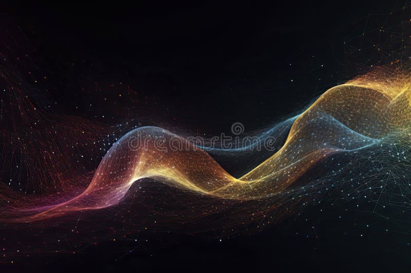 Patterns that Suggest the Idea of Big Data, Movement and Fast Flowing ...