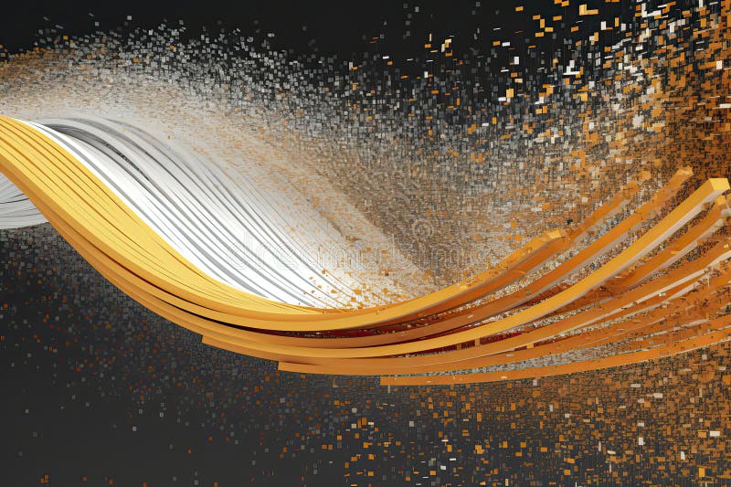 Patterns that Suggest the Idea of Big Data, Movement and Fast Flowing ...