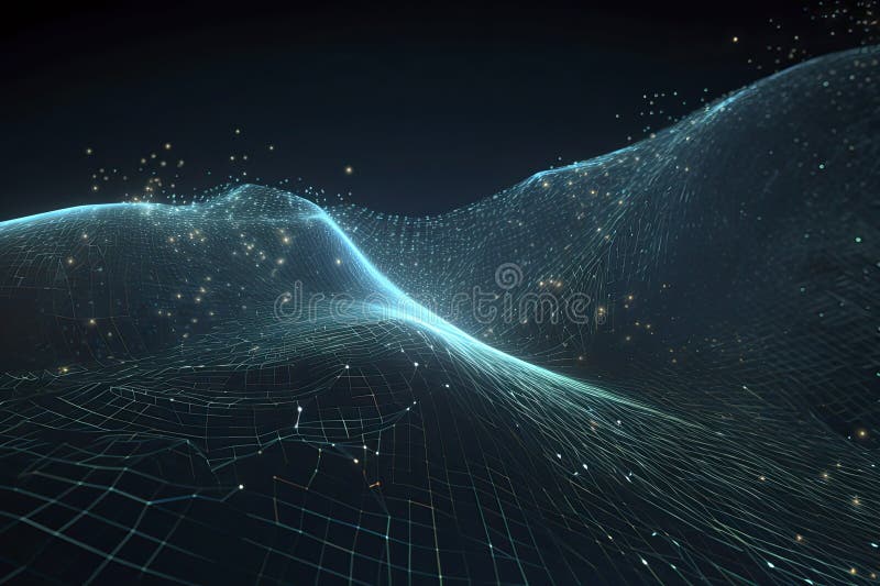 Patterns that Suggest the Idea of Big Data, Movement and Fast Flowing ...