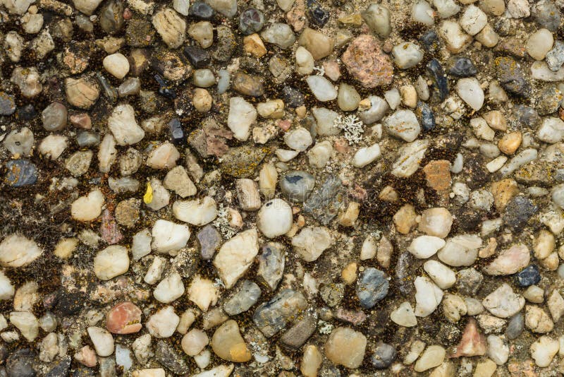 Small, Colorful Rocks and Stones Pattern. Stock Photo - Image of ...