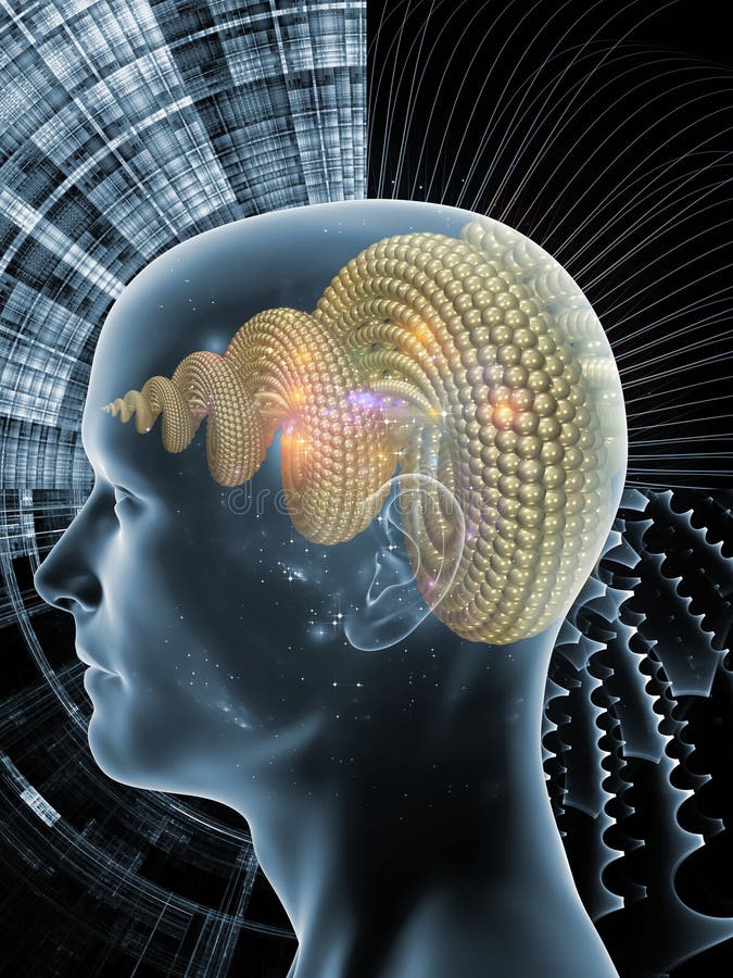 Patterns of Thinking stock illustration. Illustration of background ...