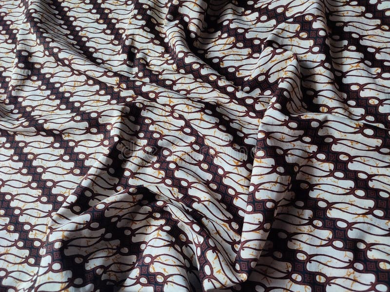The Patterns on Traditional Batik Cloth Provide a Visual and ...