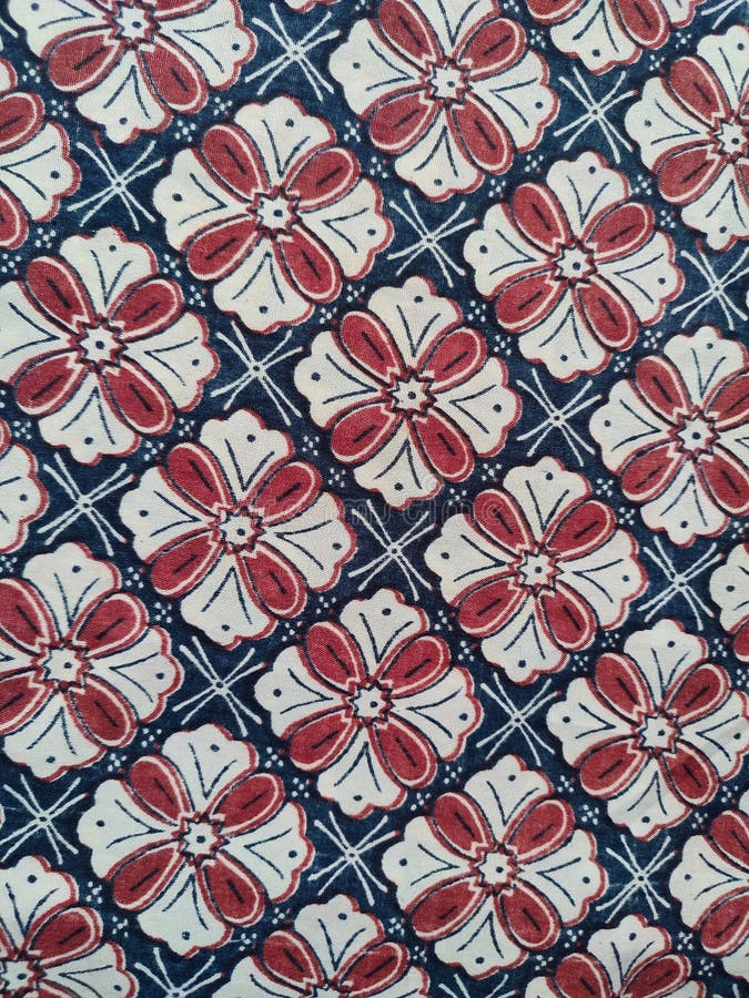 The Patterns on Traditional Batik Cloth Provide a Visual and ...