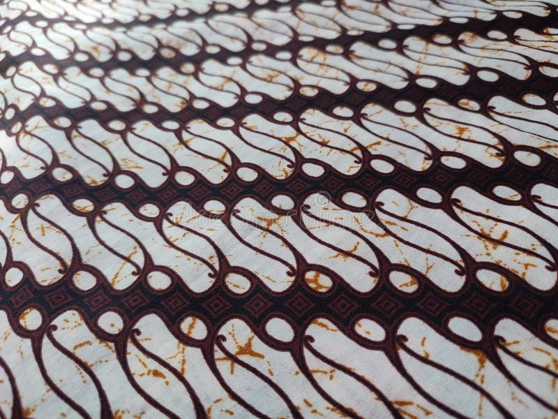 The Patterns on Traditional Batik Cloth Provide a Visual and ...